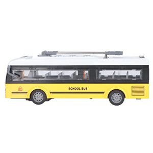 remote control bus, high simulation single layer school bus toy for kids (school bus)