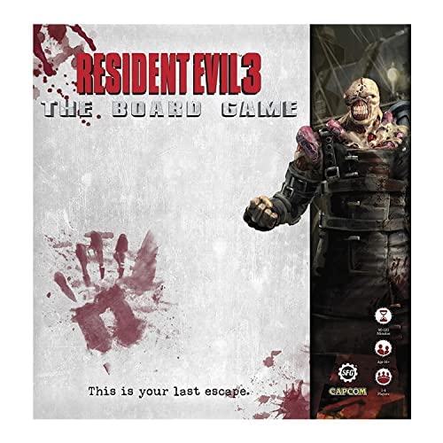 Resident Evil 3 The Board Game and Expansions Bundle: Base Game, The City of Ruin, and The Last Escape Expansions (3 Units)