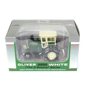 Spec Cast 1/64 1972 Oliver 2255 Tractor with Cab & Duals Toy Tractor Times 38th Anniversary Cust-2038