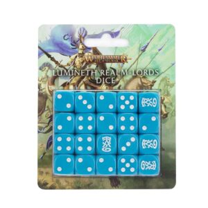 games workshop warhammer aos - lumineth realm-lords dice set