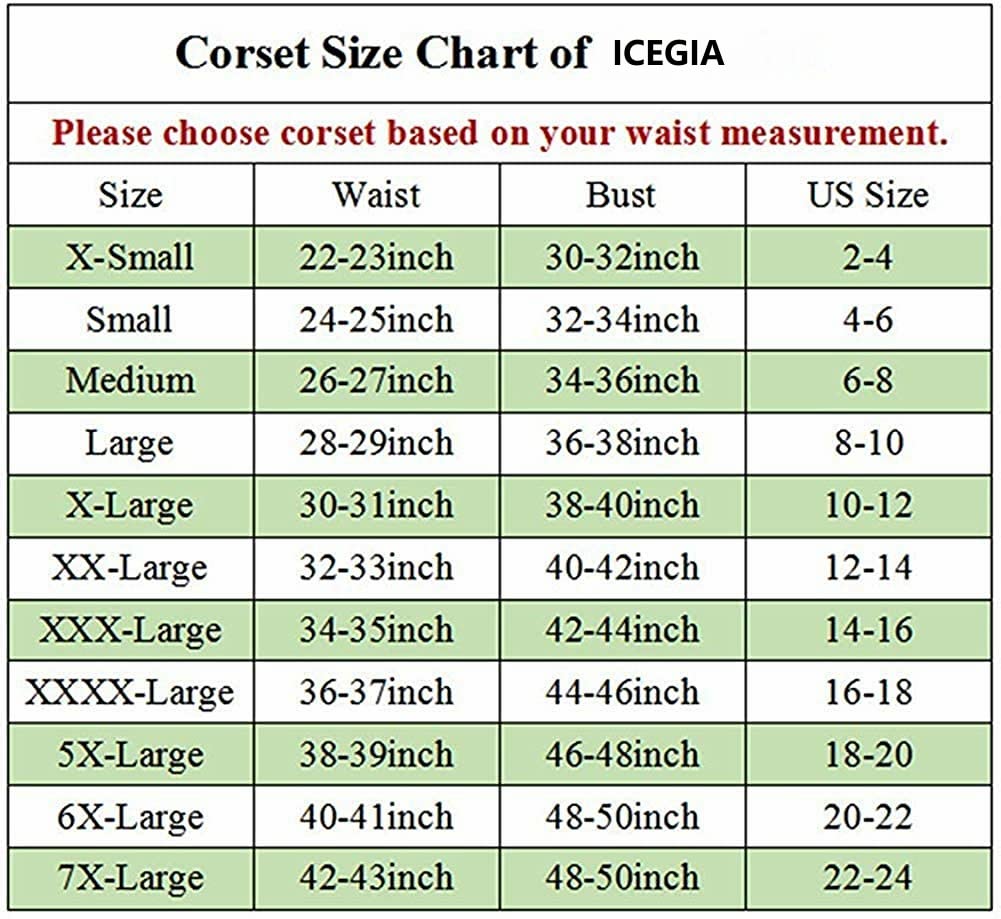 ICEGIA Women Renaissance Underbust Corset Mesh Lace Corset Waist Cincher Oil Painting Bustier