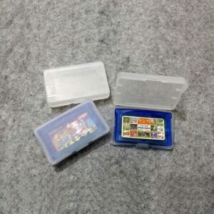 5 x Plastic Game Cartridge Cases Storage Box Protector Holder Dust Cover for Gameboy Advance SP GBA SP GBM GBA