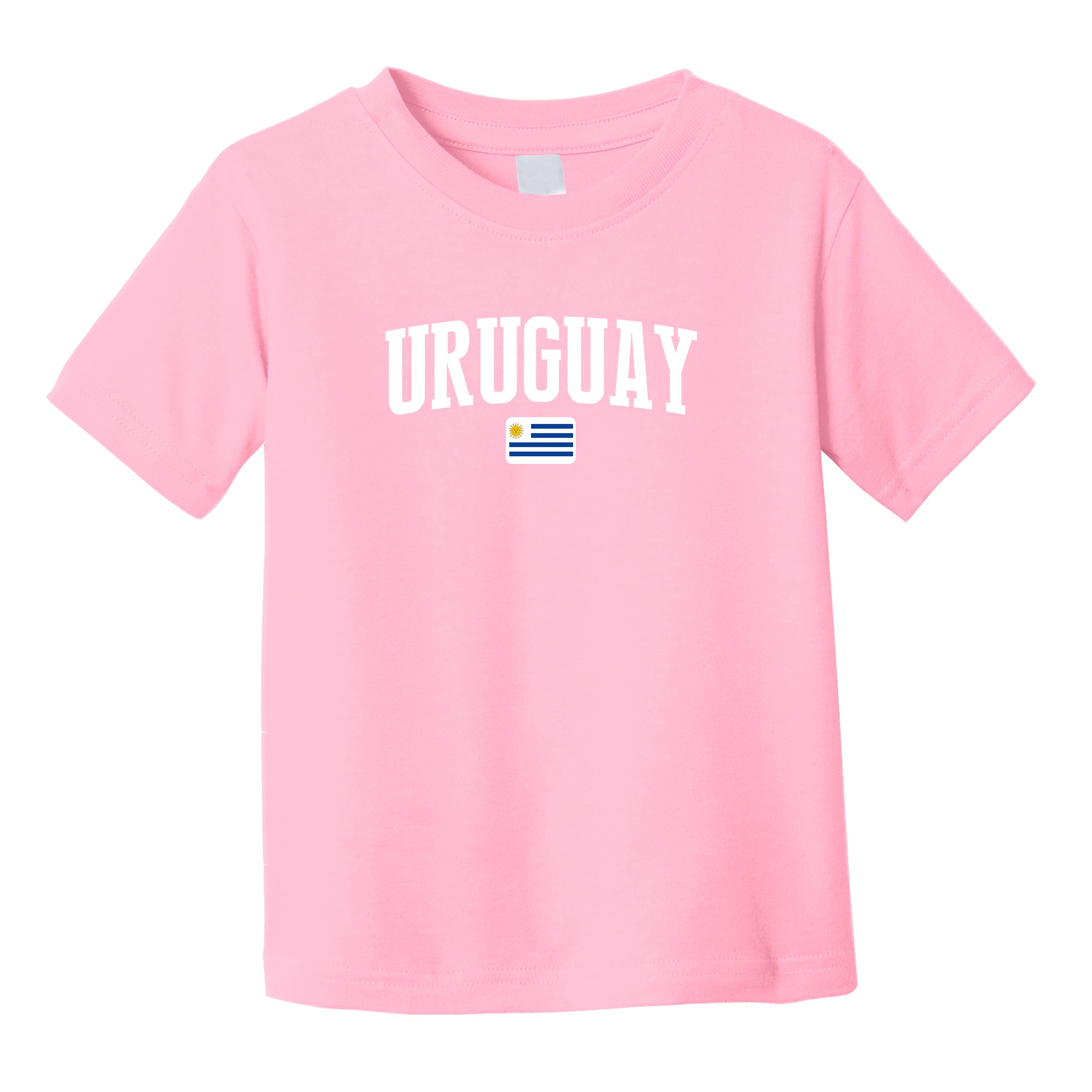 Uruguay toddler soccer T-shirt national team for world cup 2022 boys girls kids Uruguayan