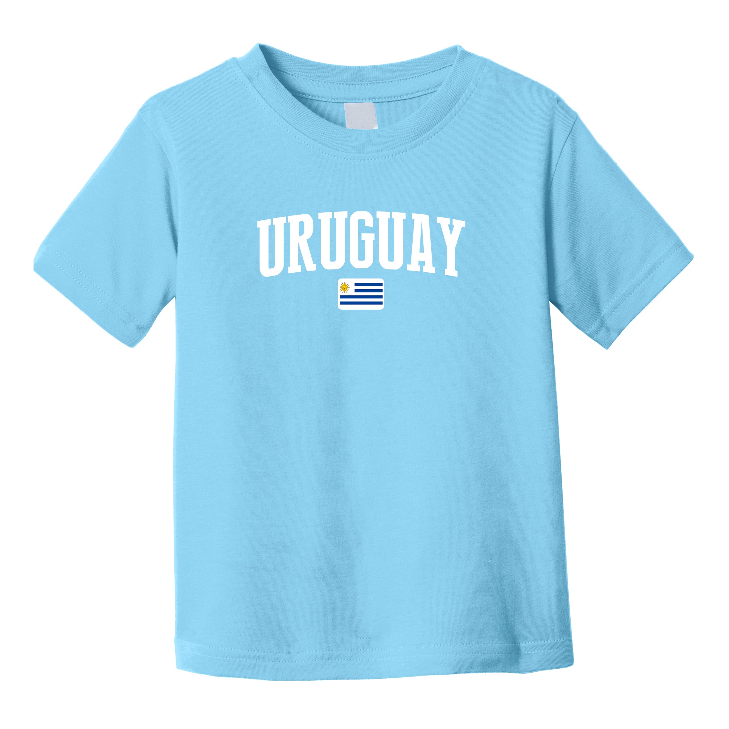 Uruguay toddler soccer T-shirt national team for world cup 2022 boys girls kids Uruguayan