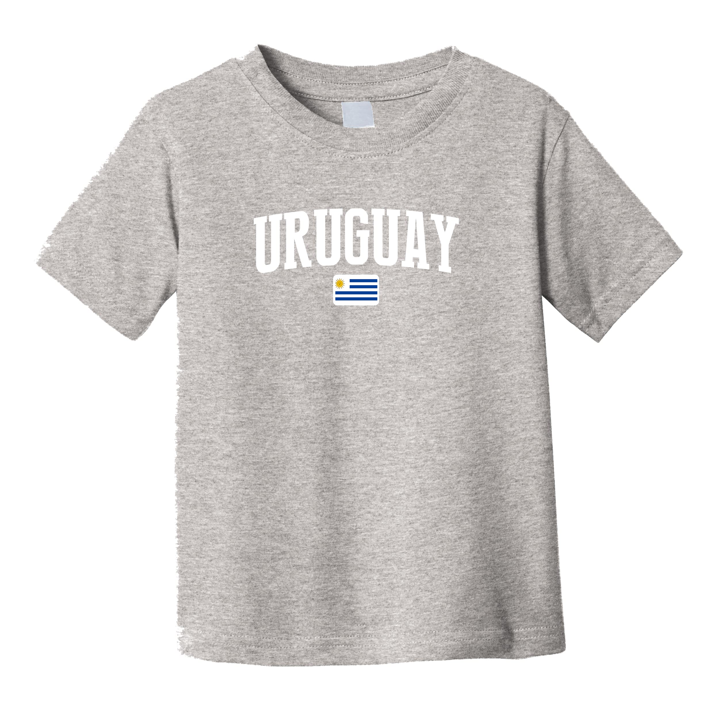 Uruguay toddler soccer T-shirt national team for world cup 2022 boys girls kids Uruguayan