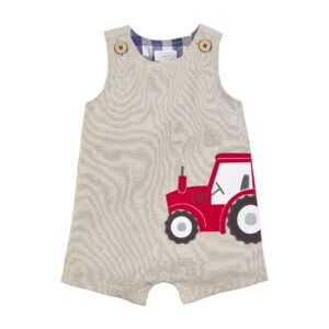 mud pie boys casual boy's jon, tractor, 12m us