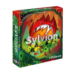 sylvion board game | tower defense strategy game from the oniverse | fun family game & kids | ages 10+ | 1-2 players | average playtime 30 minutes | made by inpatience, multicolor (inpaon22)