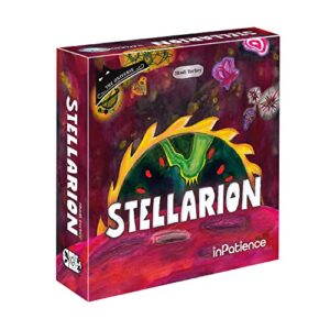 stellarion board game | space exploration strategy game from the oniverse | fun family game | ages 10 + | 1-2 players | average playtime 30 minutes | made by inpatience, multicolor (inpaon62)