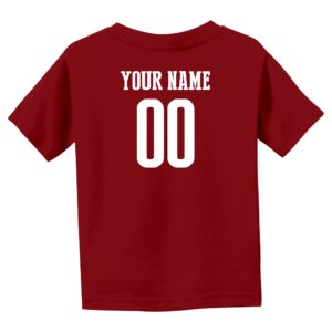 Qatar toddler soccer T-shirt national team for world cup 2022 boys girls Add Custom Name and Number national team