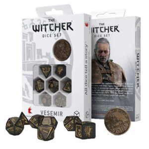 the witcher dice set. vesemir - the sword master