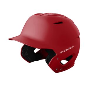 evoshield xvt™ 2.0 matte batting helmet - scarlet, small/medium