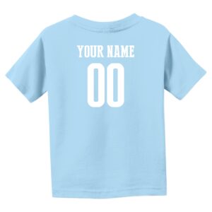 argentina toddler soccer t-shirt flag and letters national team for boys girls