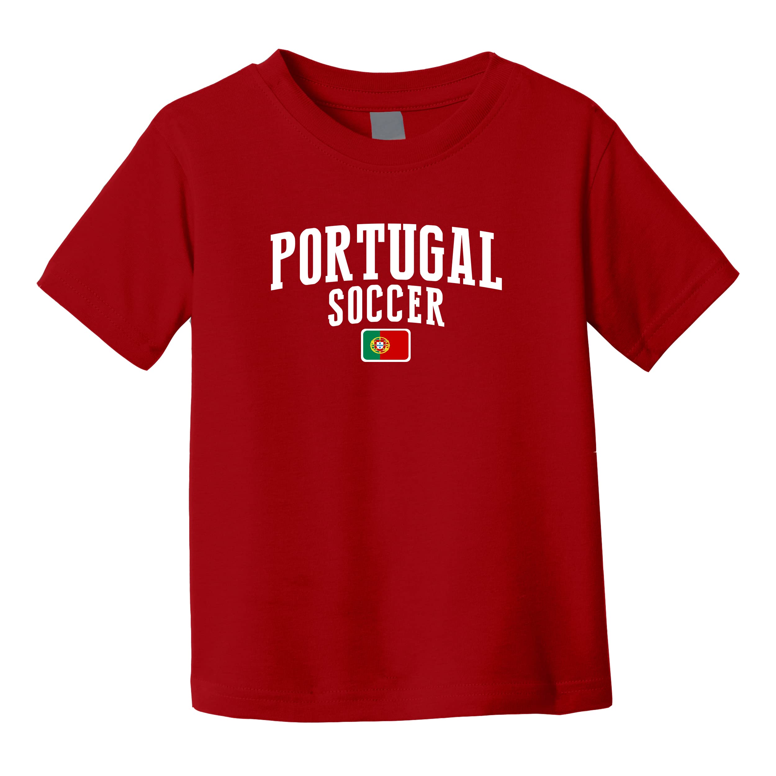 Portugal toddler soccer T-shirt Flag and letters national team for world cup 2022 boys girls