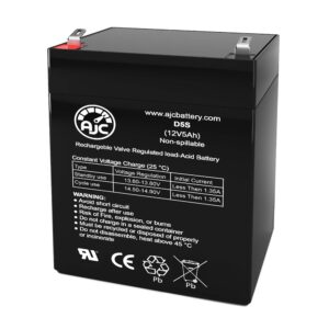 ajc battery compatible with rock wheels lamborghini urus car toy 12v 5ah ride-on toy battery