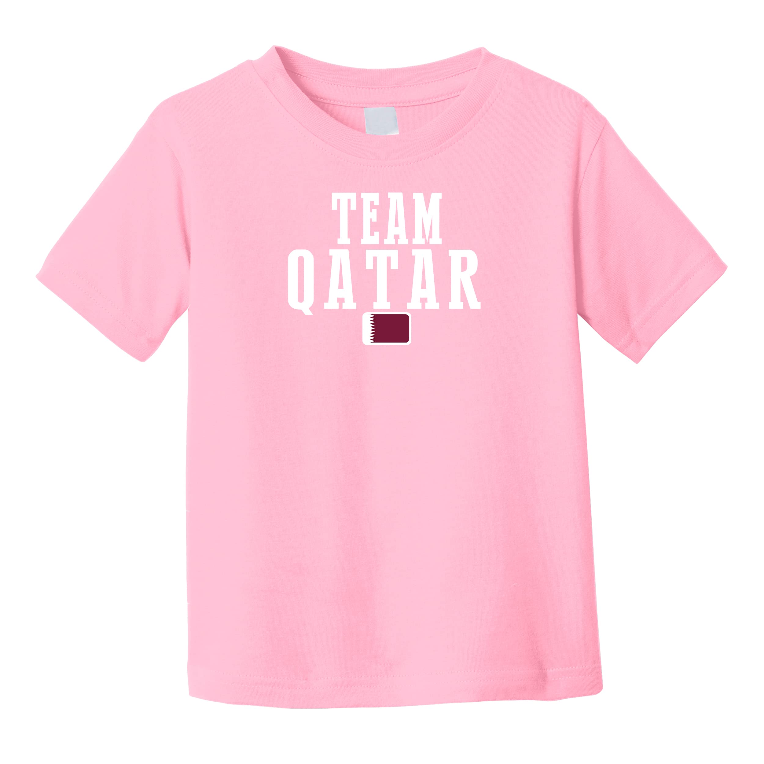 Qatar toddler soccer T-shirt national team for world cup 2022 boys girls Add Custom Name and Number national team