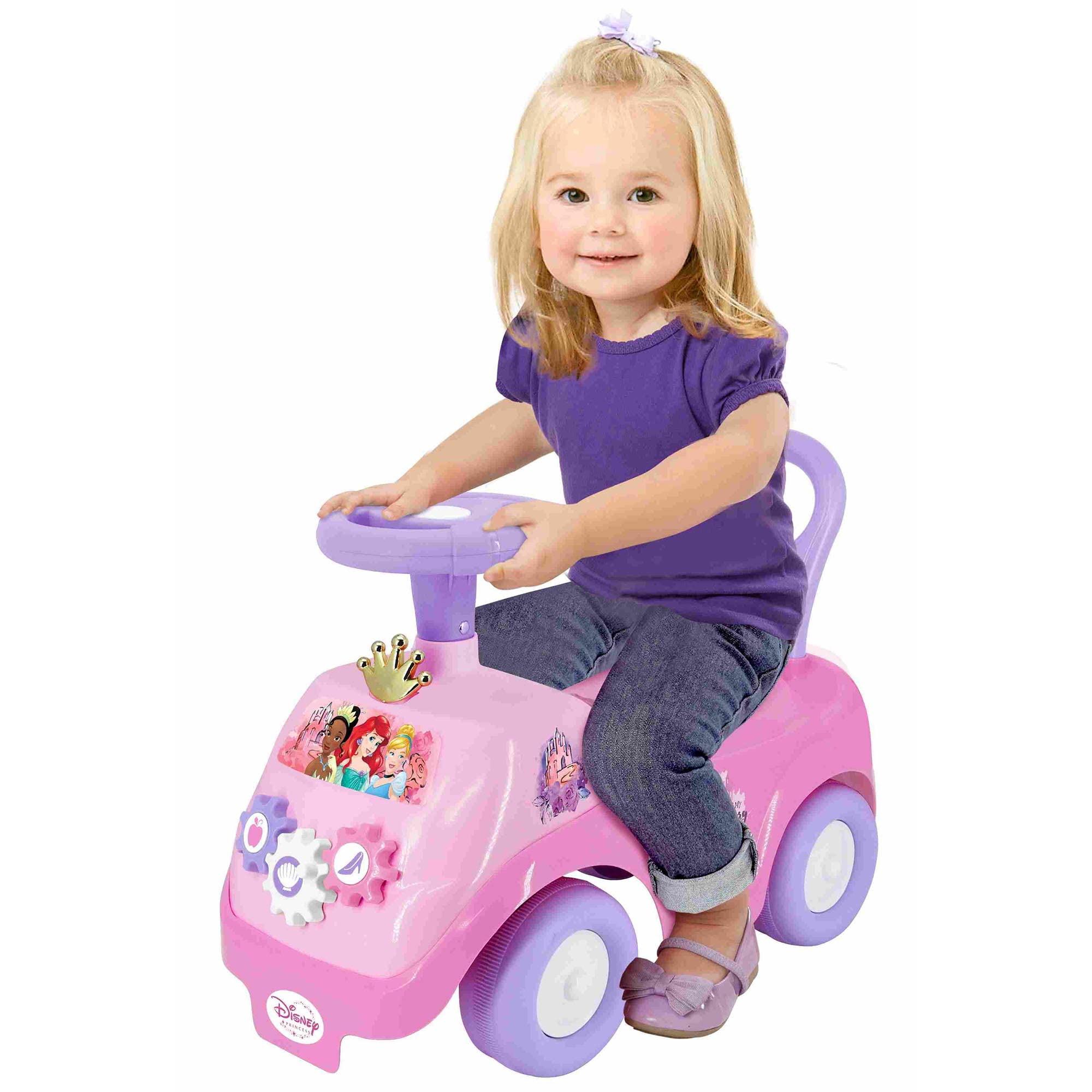 Disney: Light N' Sounds Princess This is My Story Activity Ride On - Foot to Floor, Kids Car, Push & Pull, Ages 12-36 Months, Large