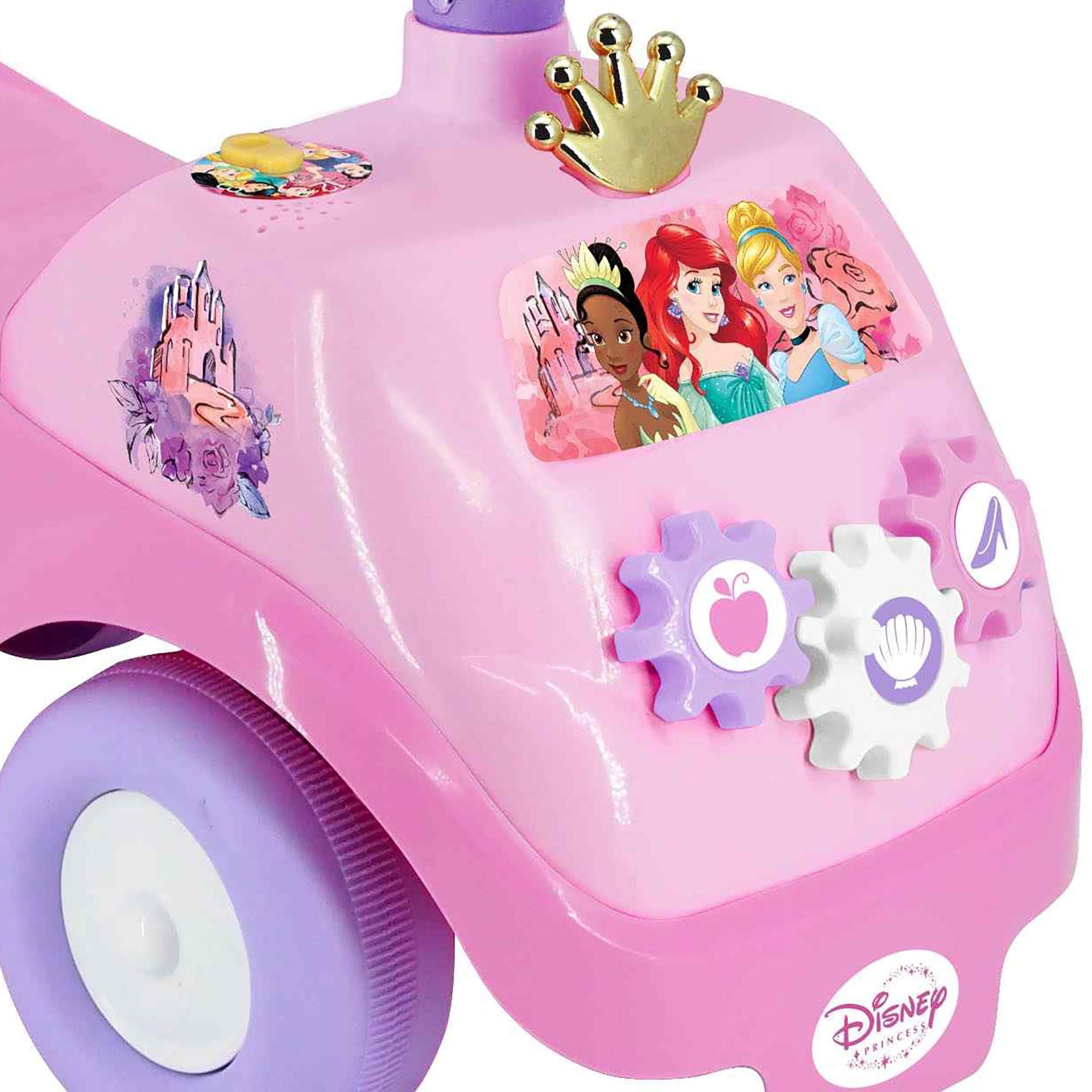 Disney: Light N' Sounds Princess This is My Story Activity Ride On - Foot to Floor, Kids Car, Push & Pull, Ages 12-36 Months, Large