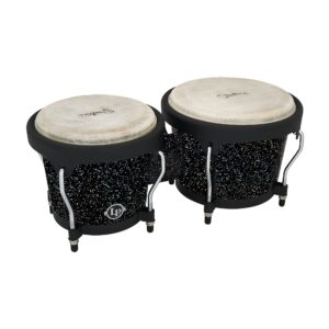 latin percussion lpa601 aspire santana bongo set - black magic