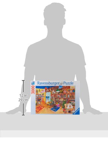 Ravensburger 3000 Piece Jigsaw Puzzle 'The Curious Collection' | Premium Quality Puzzle | Vibrant, Glare-Free Finish | Challenging Fun for Adults | FSC Certified | Perfect Interlocking Fit.