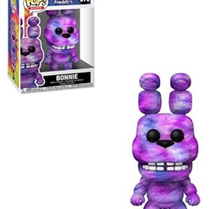 POP Five Nights at Freddy's - Tie Dye Bonnie Funko Vinyl Figure (Bundled with Compatible Box Protector Case), Multicolor, 3.75 inches