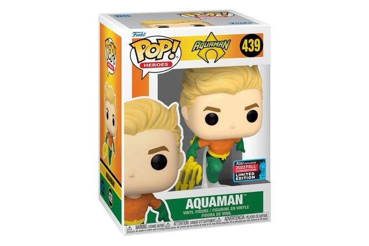 NEW YORK COMIC CON 2022: Convention Sticker Exclusive - Aquaman