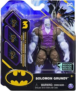 dc batman 2022 solomon grundy 4-inch action figure by spin master