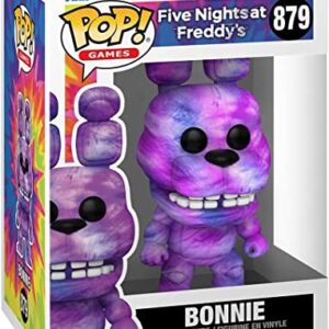 POP Five Nights at Freddy's - Tie Dye Bonnie Funko Vinyl Figure (Bundled with Compatible Box Protector Case), Multicolor, 3.75 inches