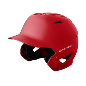 evoshield xvt™ 2.0 matte batting helmet - scarlet, medium/large