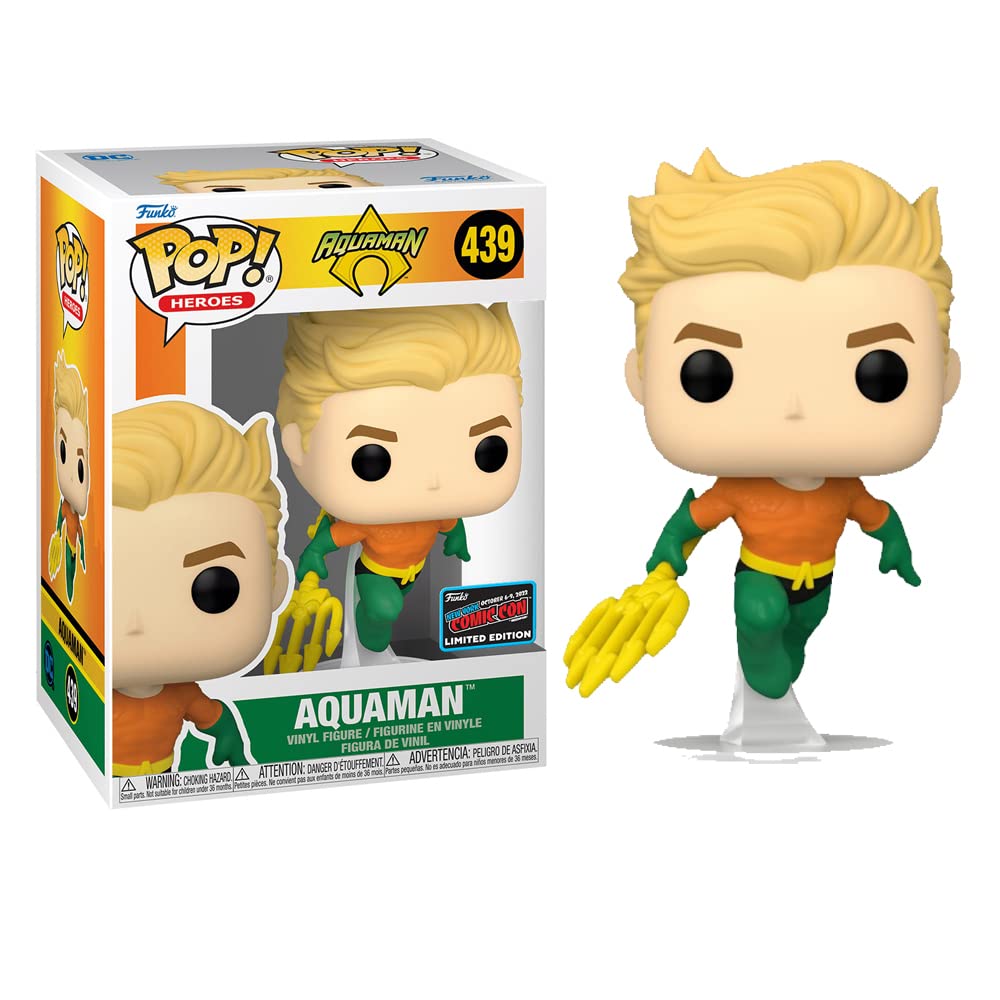 NEW YORK COMIC CON 2022: Convention Sticker Exclusive - Aquaman