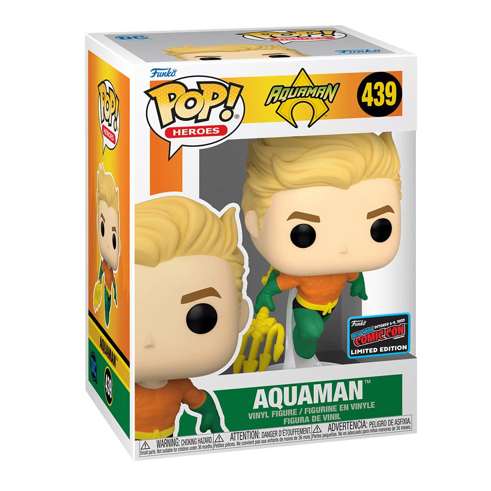 NEW YORK COMIC CON 2022: Convention Sticker Exclusive - Aquaman