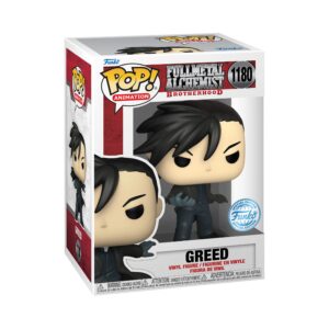 funko fullmetal alchemist brotherhood pop! greed exclusive figure 1180