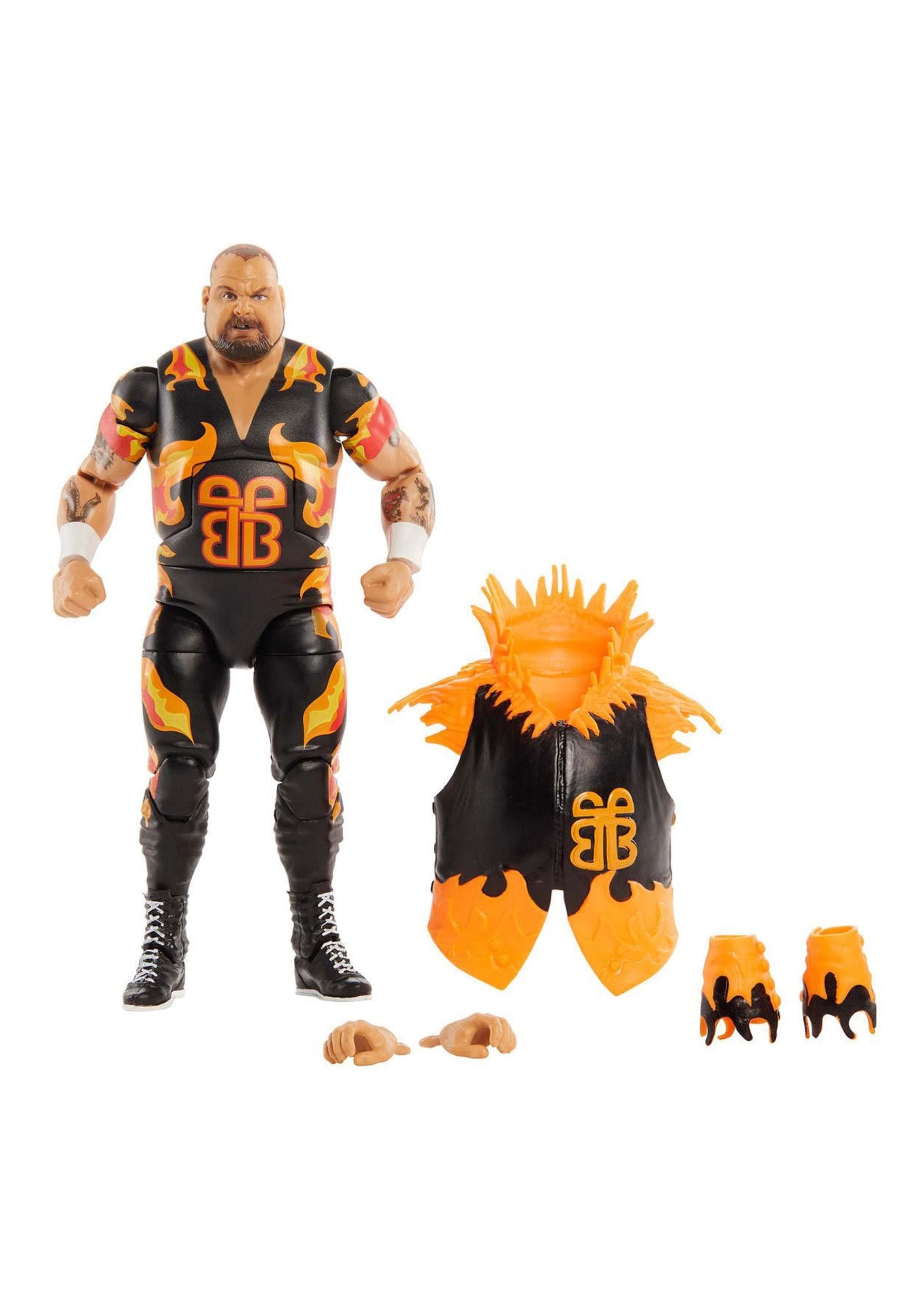 WWE Wrestling Elite Collection Greatest Hits Bam Bam Bigelow Action Figure (GDF60)