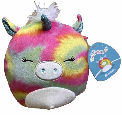 Squishmallow Official Kellytoy Plush 7.5 Inch Squishy Stuffed Toy Animal (Shondie The Unicorn)