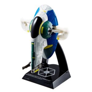 hot wheels star wars starships select premium diecast #09 jango fett's starship