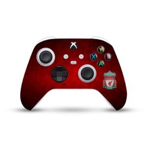 head case designs officially licensed liverpool football club ynwa art vinyl sticker gaming skin decal cover compatible with xbox series x/s controller