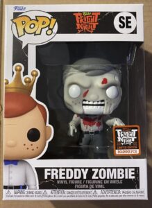 funko pop! 2022 fright night box of fun freddy zombie