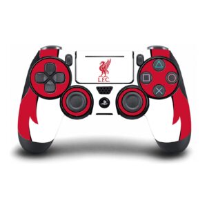 head case designs officially licensed liverpool football club side details art vinyl sticker gaming skin decal cover compatible with sony playstation 4 ps4 dualshock 4 controller