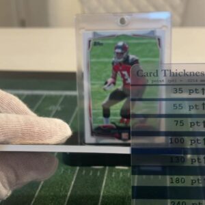 Trading Card Thickness Guide- Measure Thickness of Any Sports Card or Trading Card Safely & Easily