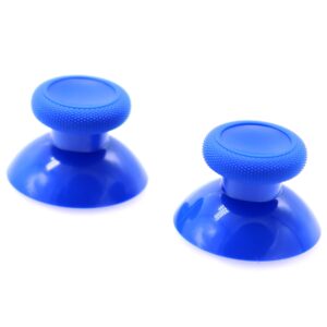 deal4go 2-pack thumbsticks set concave analog thumb grips replacement for xbox series s|xbox series x controller (blue)