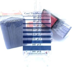 Trading Card Thickness Guide- Measure Thickness of Any Sports Card or Trading Card Safely & Easily