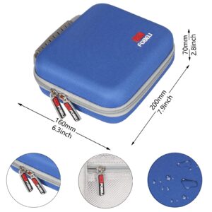 FBLFOBELI Hard Travel Storage Case for Nintendo 2DS Legend of Zelda Ocarina of Time 3D (Case Only) (Blue)