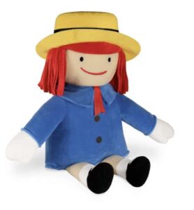 plush english doll madeline blue 12" soft stuffed kohl’s new rare find