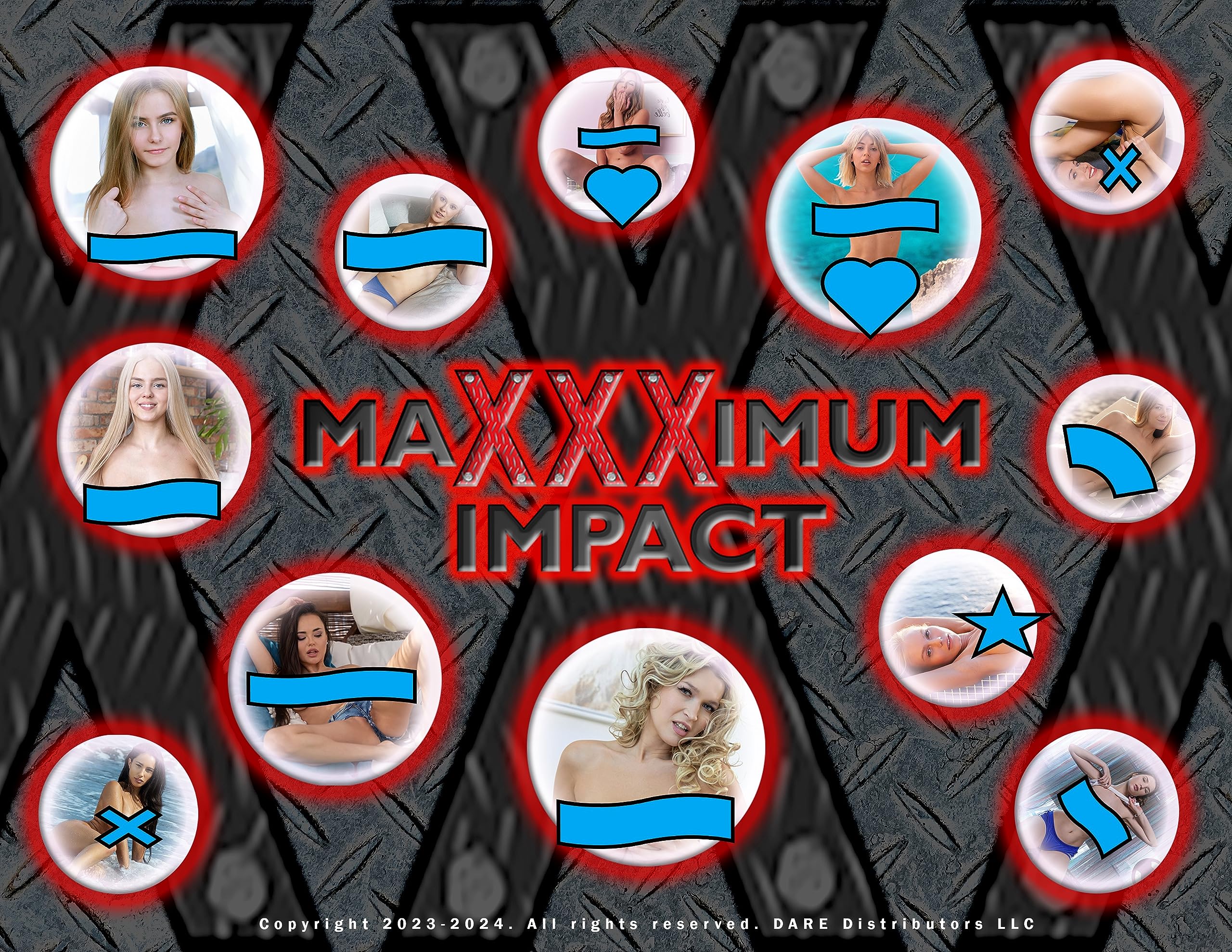 2024 Maxxximum Impact Sexy Wall Calendar