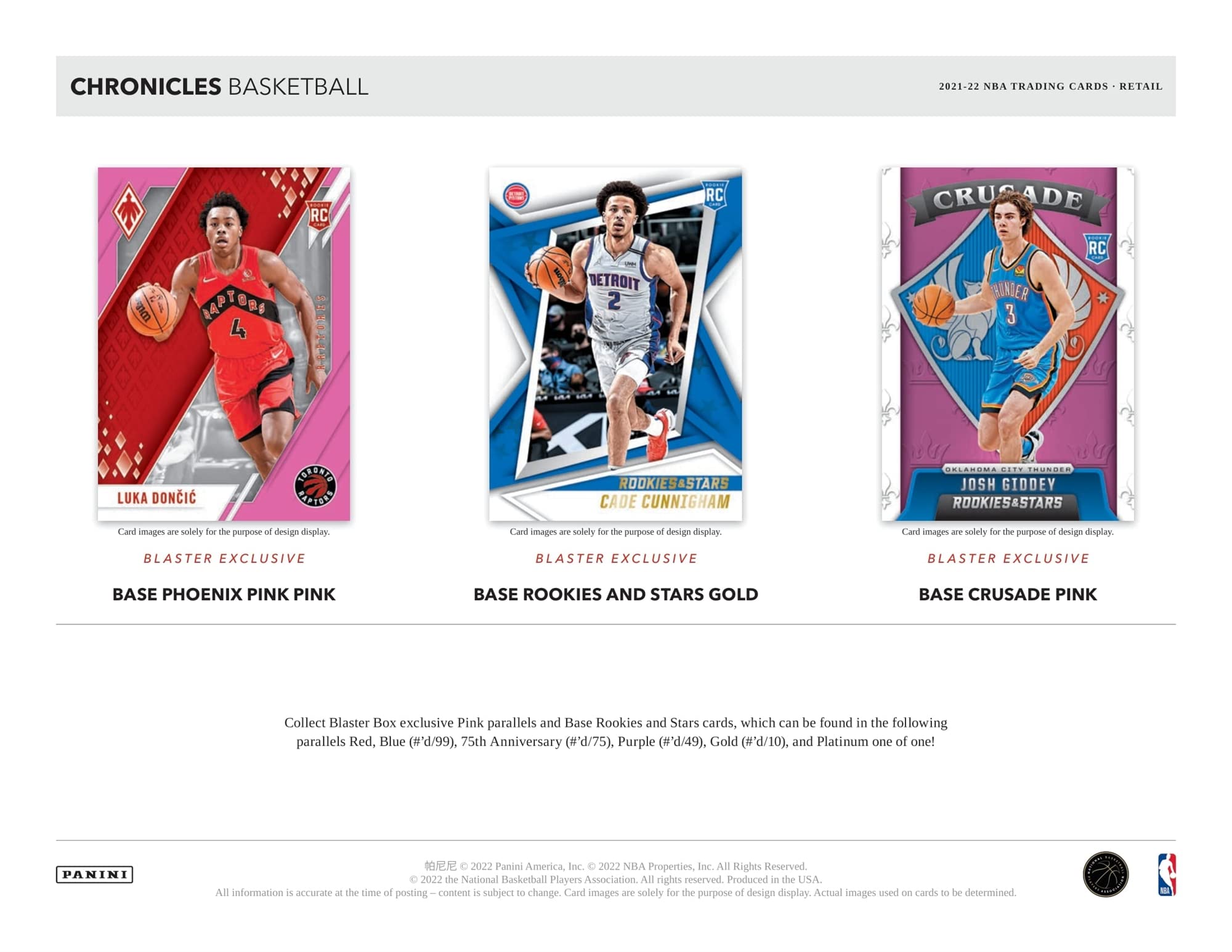 Panini 2021/22 Chronicles Basketball NBA Fat-Pack