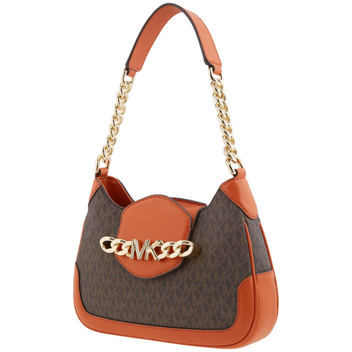 Michael Kors Signature Logo-print Small Hally Shoulder Bag