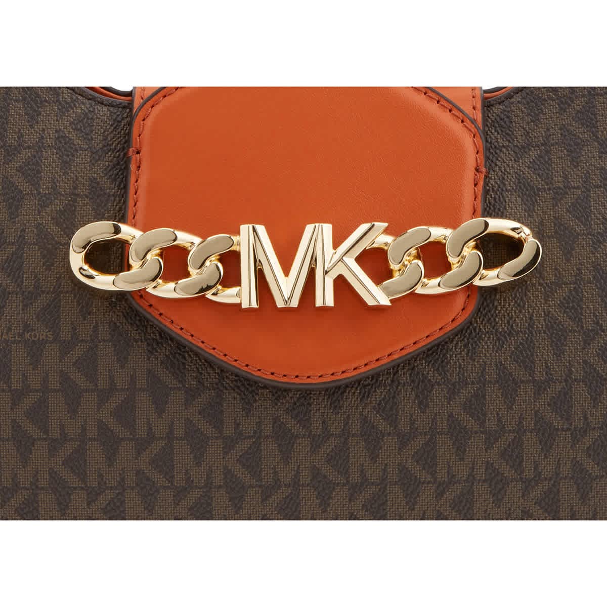 Michael Kors Signature Logo-print Small Hally Shoulder Bag