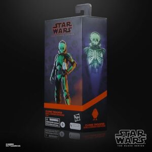 STAR WARS The Black Series Clone Trooper (Halloween Edition) and PORG Toys, 6-Inch-Scale Holiday-Themed Collectible Figures, Ages 4 and Up