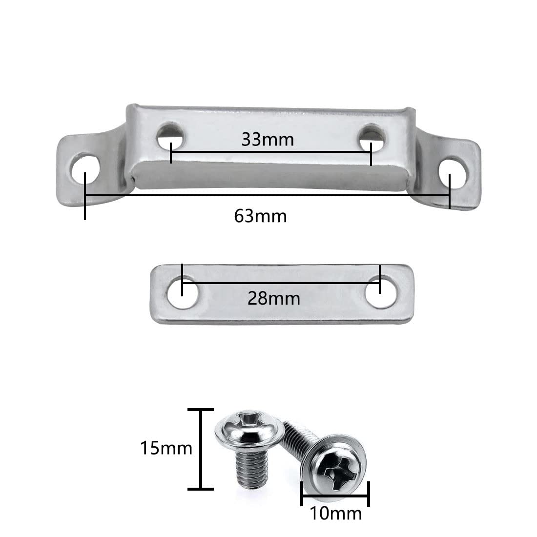 Jiayouy Snare Strainer Throw Off Butt End Drum Set Replacement Parts Inclue Mounting Screw