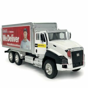 MOOKEENONE Alloy+Plastic Engineering Truck Container Car Construction Model Car Diecast Pull Back Kids Toy Vehicle