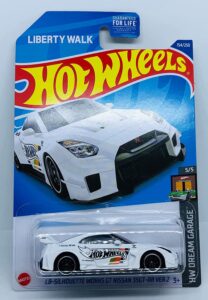 hot wheels 2022 - lb-silhouette works gt nissan 35gt-rr ver.2 - white - hw dream garage 5/5 - 154/250